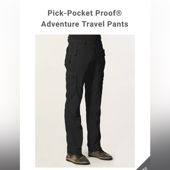 Clothing Arts | Pants | Pickpocket Proof Adventure Travel Pants | Poshmark